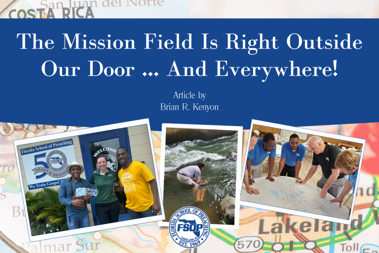 The Mission Field Is Right Outside Our Door … And Everywhere! | FSOP ...